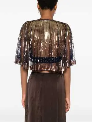 Rabanne Sequin Embellished Blouse