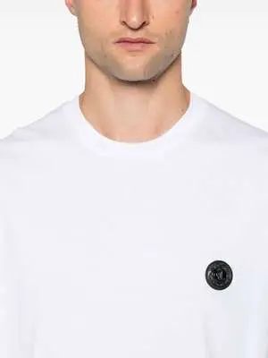 Just Cavalli Logo-plaque T-shirt - White