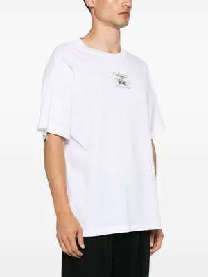 Just Cavalli Logo-patch Cotton T-shirt
