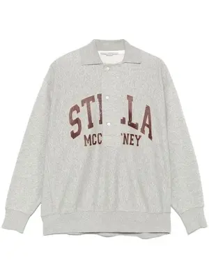 Stella McCartney Varsity Logo Polo Top