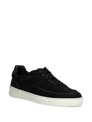 Filling Pieces Suede Sneakers - Black
