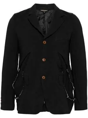 BLACK COMME DES GARÇONS Distressed Blazer