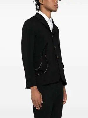 BLACK COMME DES GARÇONS Distressed Blazer