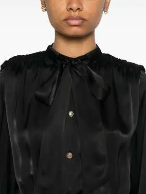 Maje Smocked Mini Dress