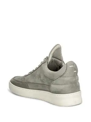 Filling Pieces Leather Low Top Sneakers - Grey
