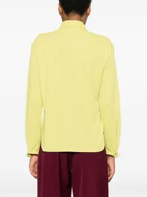 Victoria Beckham Crepe Shirt - Yellow