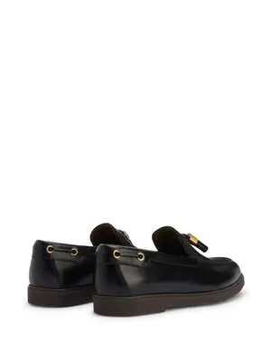 GIUSEPPE ZANOTTI Maui Tassels Slip-on Loafers - Black