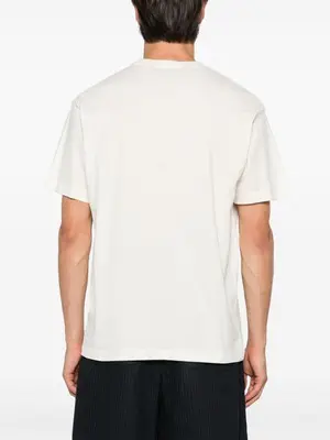 Just Cavalli Raised Logo T-shirt - Neutrals