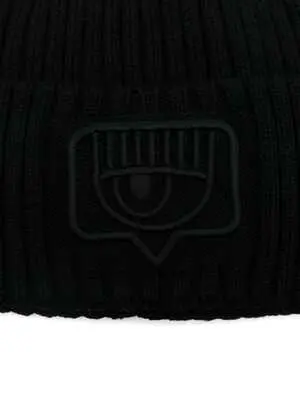 CHIARA FERRAGNI Eyelike Patch Beanie