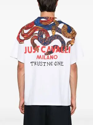 Just Cavalli Logo-print T-shirt