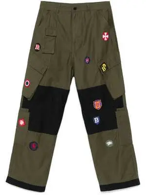 BILLIONAIRE BOYS CLUB Patch Cargo Trousers
