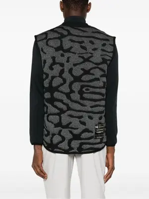 Y3 Patterned Jacquard Gilet