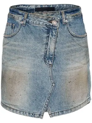 JUUN.J Denim Mini Skirt - Blue