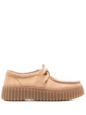 Clarks Derby Flats For Women