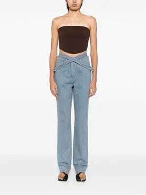 Paris Georgia Jo Straight-leg Jeans