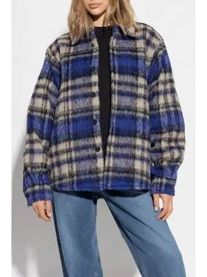 ADER ERROR Check-pattern Shirt Jacket