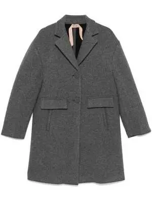 N°21 Notched Lapel Coats For Women