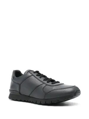 Kiton Leather Sneakers