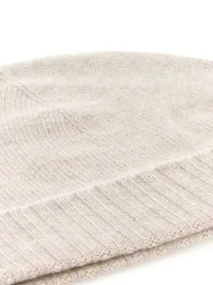 Le Kasha Cashmere Beanie - Neutrals