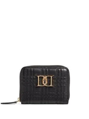Dsquared2 Logo-plaque Leather Wallet - Black