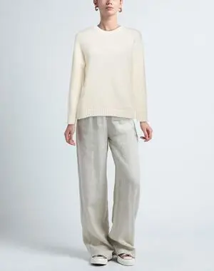 Alpha Studio Crewneck Sweater - White