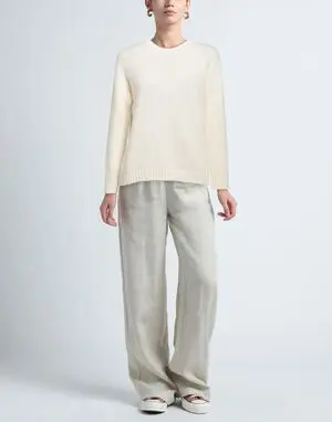 Alpha Studio Crewneck Sweater - White