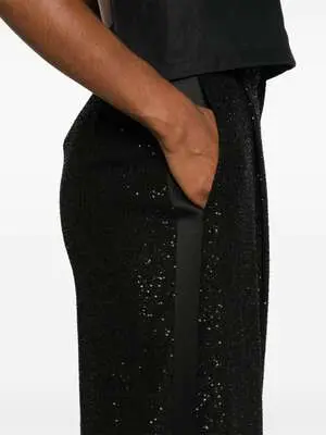 Max Mara Sequinned Wide Leg Trousers