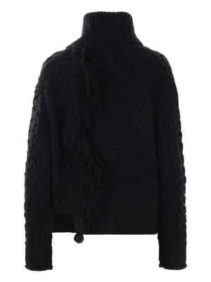Y’s Cable-knit Cardigan