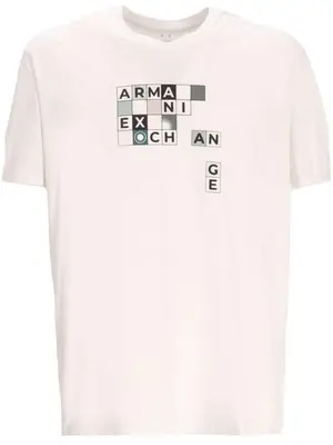 Armani Exchange Pattern T-shirts For Men