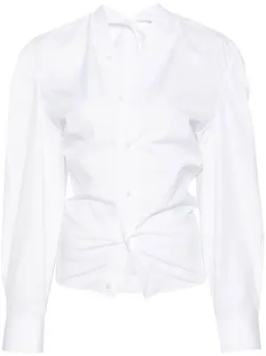 ALAINPAUL Poplin Shirt - White