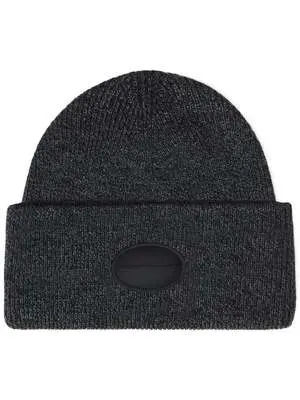 Alexander Wang Logo-patch Beanie - Black