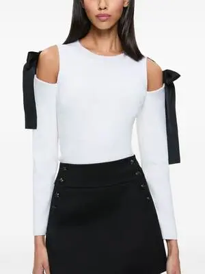 Alice + Olivia Dara Cut-out Jumper