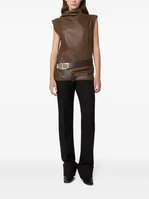 TOD'S Leather Top