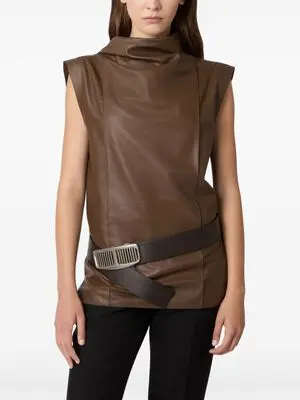 TOD'S Leather Top