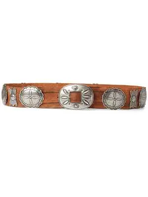 RALPH LAUREN Ralph Lauren Collection Plaque Buckled Belt