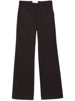 THE FRANKIE SHOP Flared Trousers - Purple
