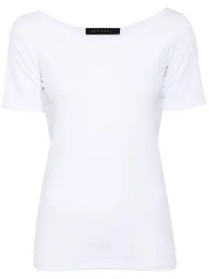 ALAINPAUL Boat-neck T-shirt