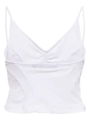 ALAINPAUL V-neck Crop Top