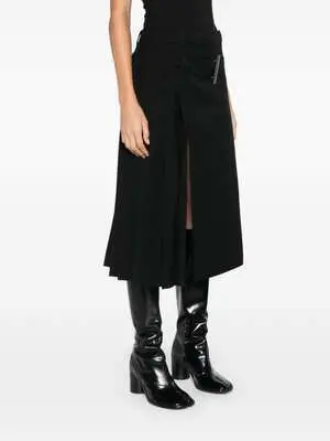 Alexander McQueen Pleated Midi Skirt