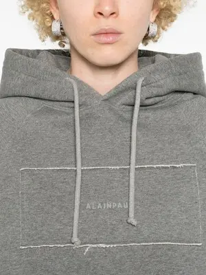 ALAINPAUL Logo-patch Hoodie
