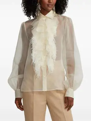 Ralph Lauren Puff Sleeve Shirts For Women
