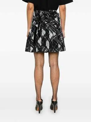 JEAN PAUL GAULTIER Plaid Mini Skirt