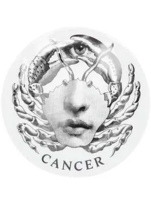 FORNASETTI Tema E Variazioni N.351 Cancer Wall Plate - White