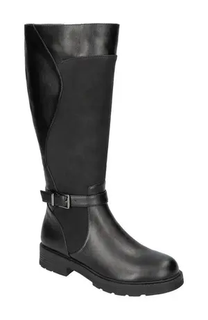 EASY WORKS BY EASY STREET Erica Equestrian Boots - Black