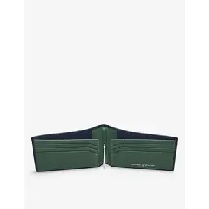 ASPINAL OF LONDON Billfold Logo-embellished Leather Wallet