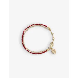 Astley Clarke Biography Hamsa Hand Bracelet - Yellow Gold Vermeil