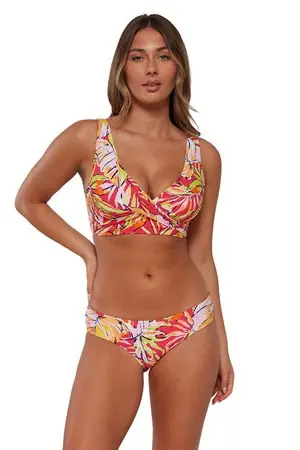 SUNSETS Elsie D Cup Bikini Swimsuit Top Island Escape