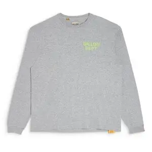 GALLERY DEPT. Souvenir Long Sleeve T-shirt - Heather Grey
