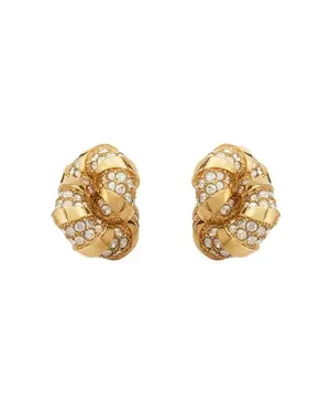 LANVIN Lanvin Melodie Rhinestone Earrings