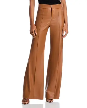 Alice + Olivia Black Wash Pants For Women